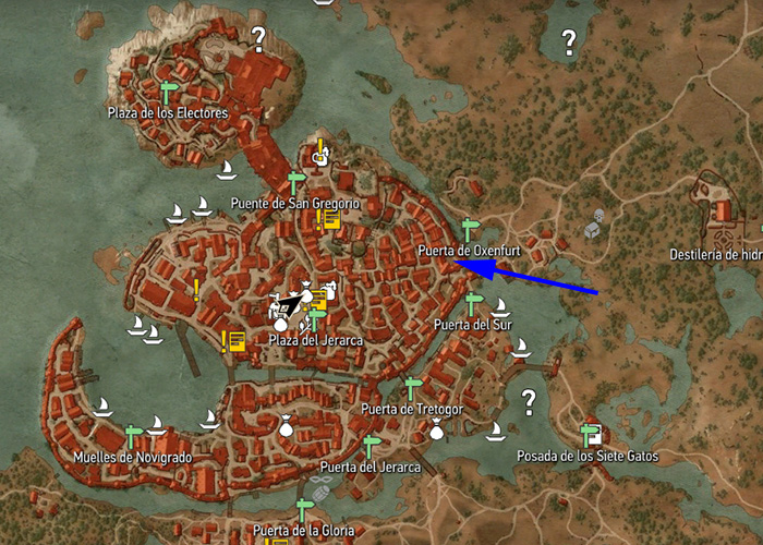 Guía diagramas armadura felina mejorada The Witcher 3