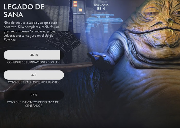 Star Wars Battlefront: cómo conseguir el bláster EE-4