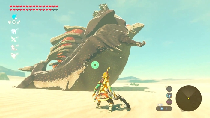 Derrotar al Moldora en Zelda Breath of the Wild